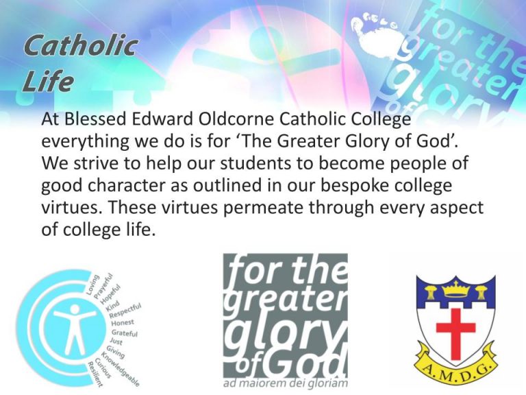 Catholic life and Mission – Blessed Edward Oldcorne Catholic College
