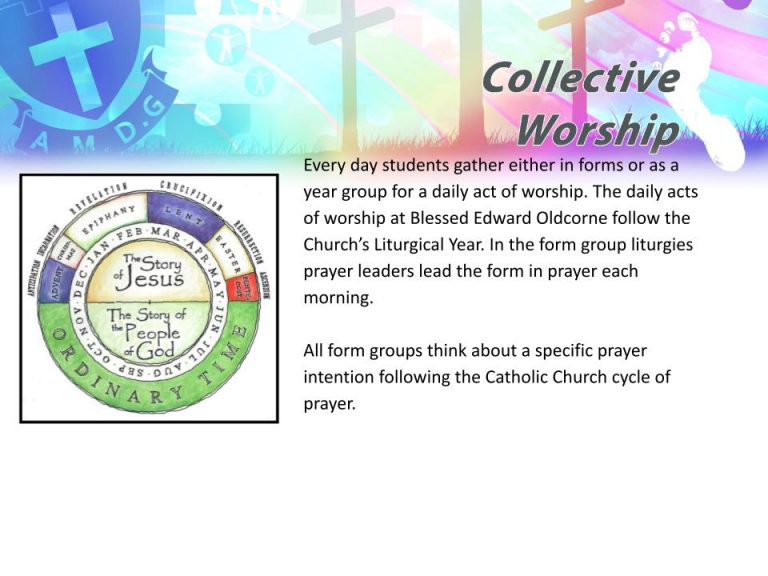 Prayer and Liturgy – Blessed Edward Oldcorne Catholic College