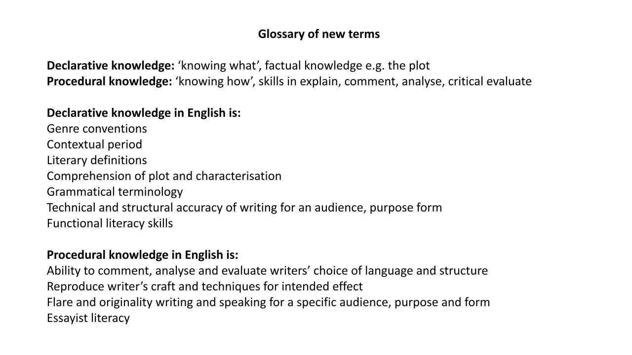 English- Covid recovery – Blessed Edward Oldcorne Catholic College