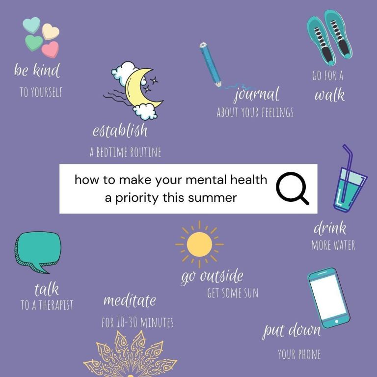 Fortnightly Focus – Summer Mental Health – Blessed Edward Oldcorne ...